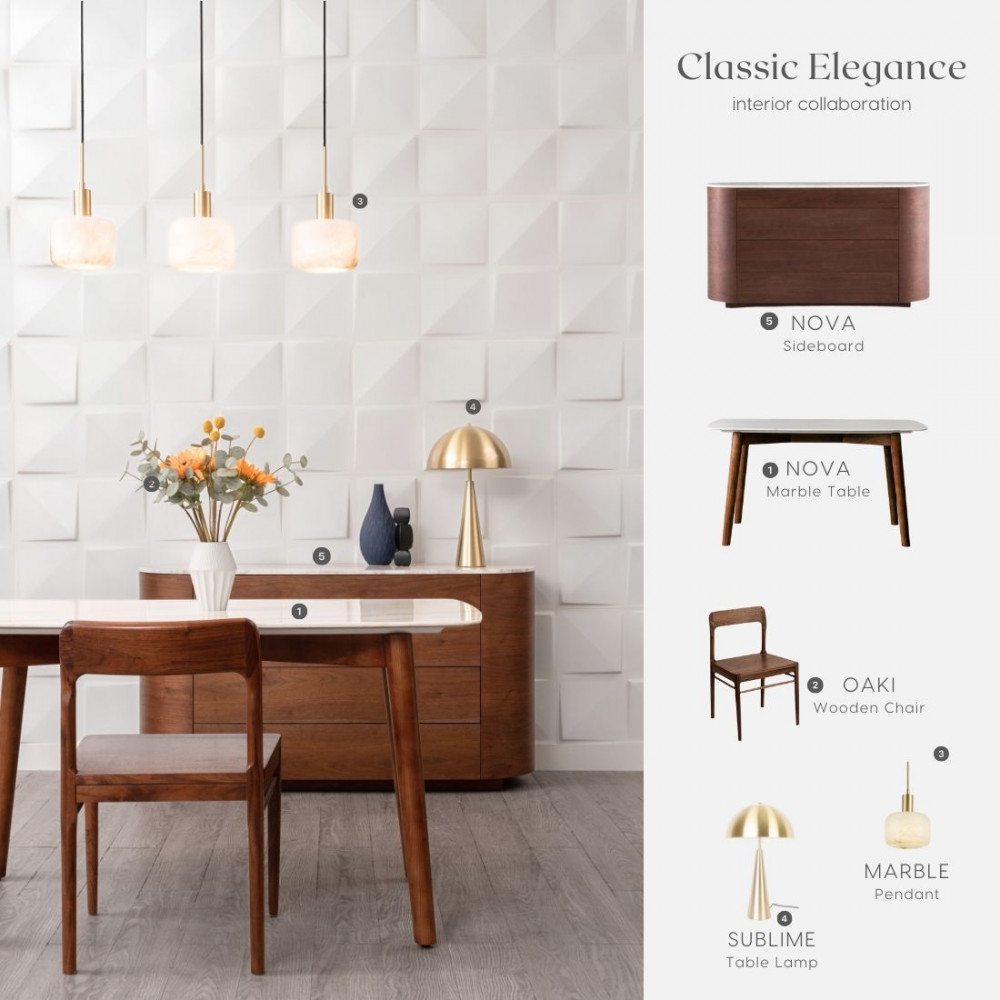 NOVA Marble Table V2, DT08902