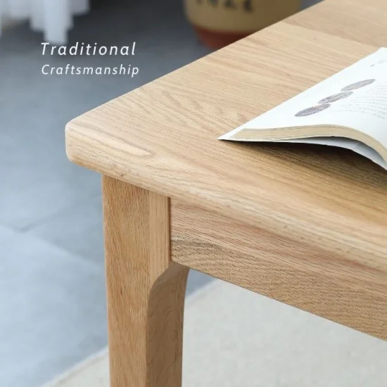 香港實木傢俬 DANA Dining Table, L120 - L160, Oak [Final Sale]