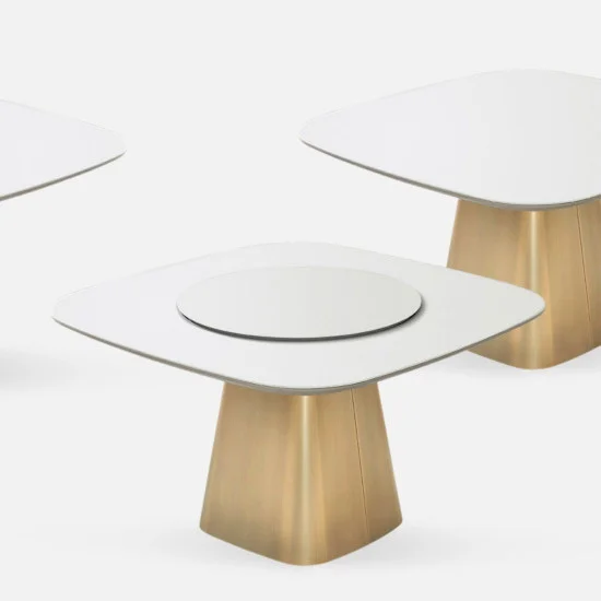 WILLOW Steel Squared Table, DT12101