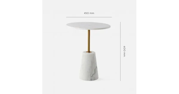 LENOX Marble side table, ST10202, Side tables